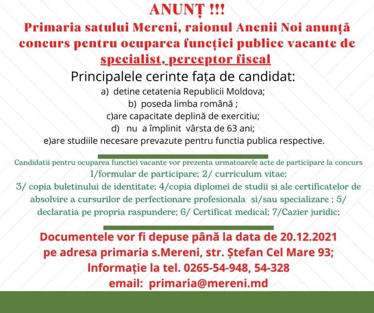 Home Main - Satul Mereni